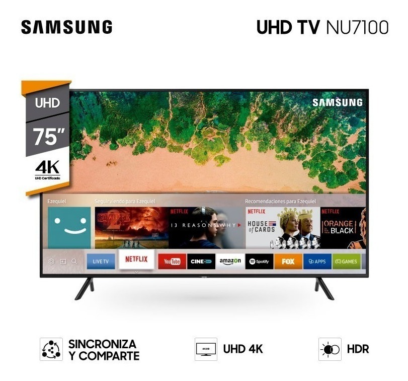 Led Smart Tv Samsung 75puLG Uhd 4k Un75mu6100 – Ferreservi